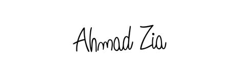 78 Ahmad Zia Name Signature Style Ideas First Class E Sign