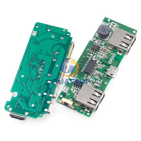 Module De Chargeur De Batterie Au Lithium Led Double Usb 5v 24a Pour Batterie Externe Mobile