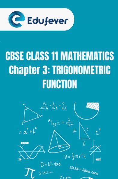 Cbse Class 11 Mathematics Trigonometric Function Solutions