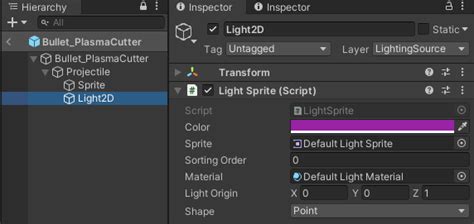 Projectiles Unitystation