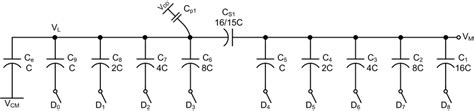 6 2bw1cs Switched Capacitor Array With The Bottom Plate Parasitic Download Scientific Diagram