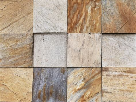 Premium Photo Square Stones Texture Lightning Tones