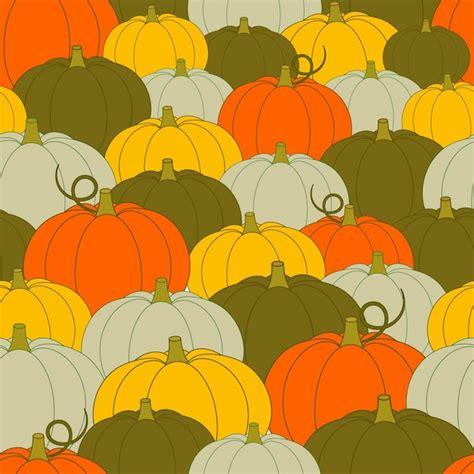 Premium Vector Pumpkin Pattern