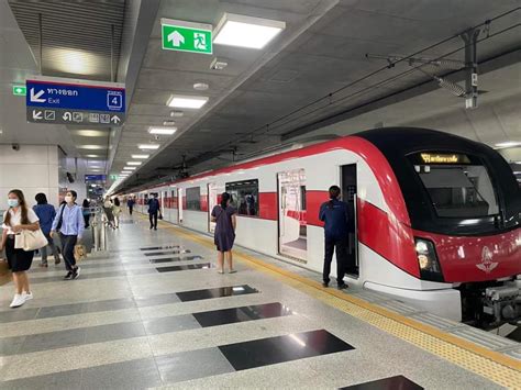 สายสีแดงสำรวจผู้โดยสารพึงพอใจและเชื่อมั่นใช้บริการเพิ่มต่อเนื่อง