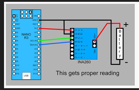 Connetion Arduino Ina260 General Electronics Arduino Forum