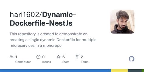 Github Hari1602dynamic Dockerfile Nestjs This Repository Is Created To Demonstrate On