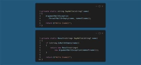 Exceptions Vs Result Pattern In C Haseeb Ahmed