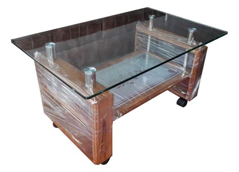 18inch Rectangular Rectangle Glass Table Size 35 X 2 Feet At ₹ 10500