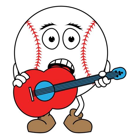 Cute Baseball Ball Cartoon Graphic 16078362 Vector Art At Vecteezy