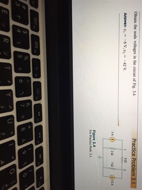 Solved Obtain The Node Voltages In The Circuit Of Fig Chegg