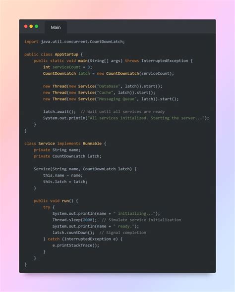 Java Concurrency Multithreading Countdownlatch Coding Yasith Wimukthi