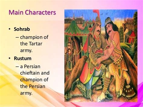 Sohrab And Rustum