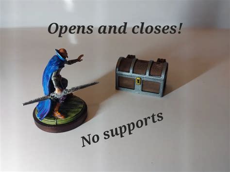 Dnd Chest Dandd Scatter Fully Interactive Ttrpg Free 3d Print Model