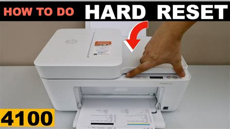 Hp Deskjet Hard Reset Fix Many Printer Problems Youtube