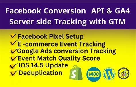 set up or fix fb conversion api ga4 server side tracking with gtm by