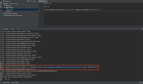 Jcmturnerrpcv1v111 依赖报错 · Issue 357 · Go Kratoskratos