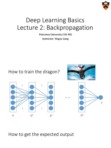 Deep Learning Basics Lecture 2 Backpropagation Pdf Artificial
