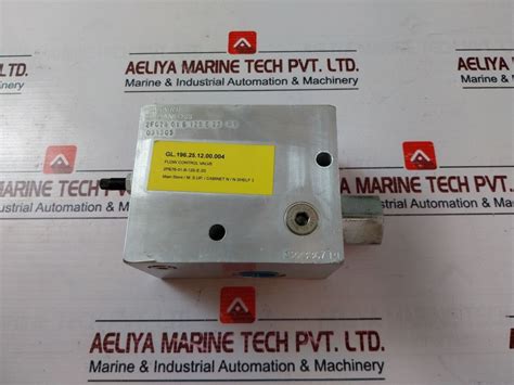 Sauer Danfoss 2fc76 01 B 12s E 25 R1 Flow Control Valve Aeliya Marine