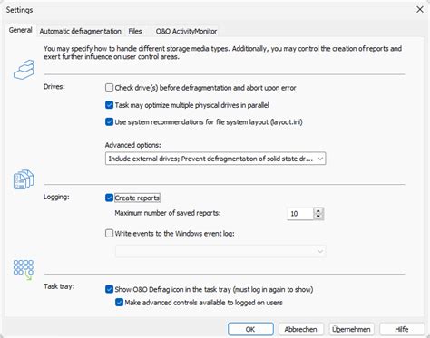 General Settings O O Software