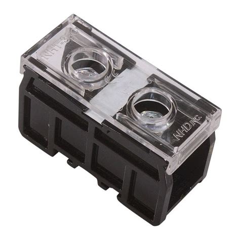 Double Terminal Block 2 AWG 130 A 600 V 1 Position