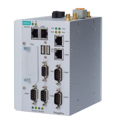 Moxa AIG Gateway IoT G Avec Ports Modbus Vers Azure AIG
