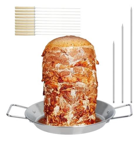 Al Pastor Brocheta Para Parrilla Brocheta Vertical Para T Meses