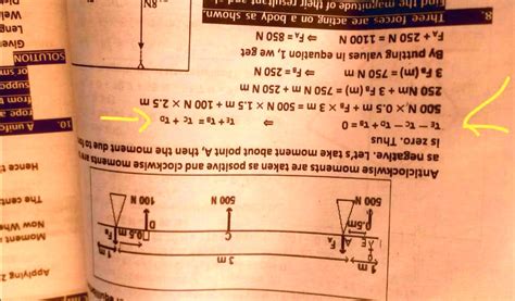 Solved Identify The Clockwise Torque And Anticlockwise Torque Also