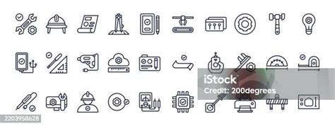 현대적인 작업 공간에서 기술 도면과 디지털 도구를 사용하여 혁신적인 프로젝트 설계에 협업하는 엔지니어 3차원 형태에 대한 스톡 벡터 아트 및 기타 이미지 Istock