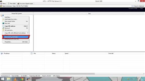 How To Host A Website Using Hfs File Server Youtube