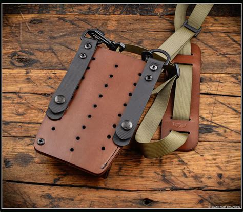 Chattanooga Leatherworksrmj Universal Tomahawk Carry Brown