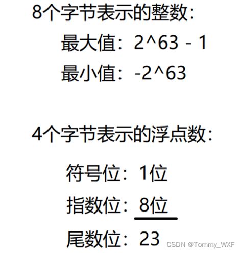 为什么四个字节的浮点数比八个字节的整数表示的范围广8比特和4比特 Csdn博客