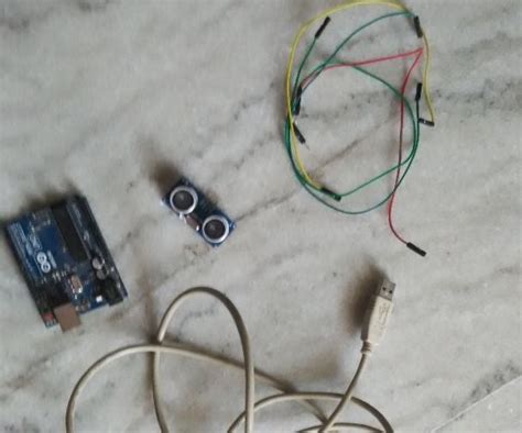 Distance Measurement By Ultrasonic Sensor Using Arduino 3 Steps