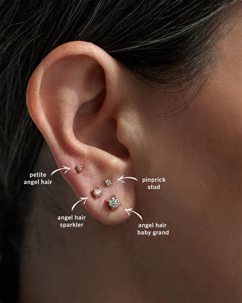 How To Style Thoughtful Earring Stacks With Natural Diamonds Natural