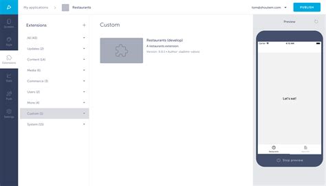 Creating An Extension My First Extension Shoutem Developers