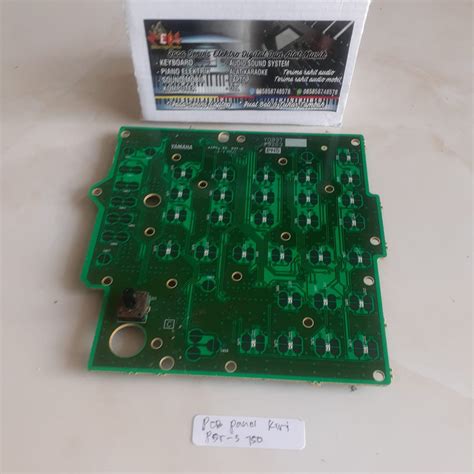 Jual Pcb Panel Kiri Keyboard Yamaha Psr S 750 Shopee Indonesia