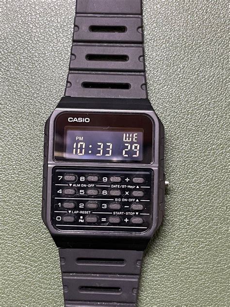 Casio Digital Calculator Watch Mens Fashion Watches And Accessories Watches On Carousell
