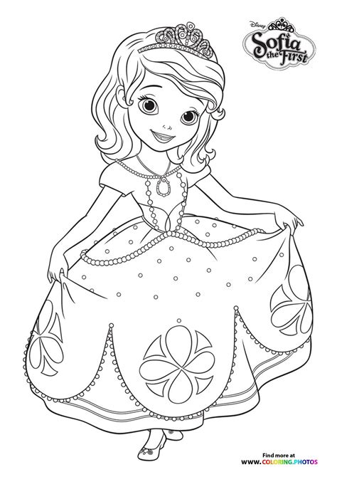 Sofia The First Coloring Pages 2025