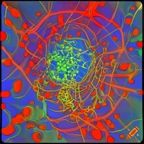 Schematic Of Neural Network Architecture In Max Ernst Style On Craiyon