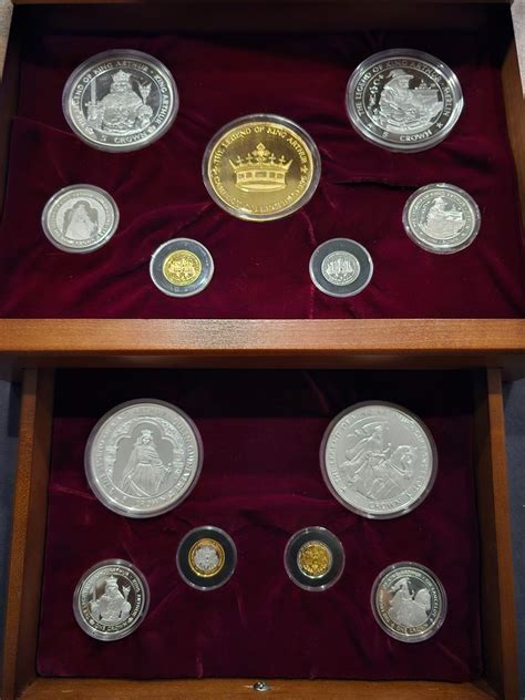 Isle Of Man Crown Dependency Proof Set 1996 Legend Of King Arthur 12 Coins Catawiki