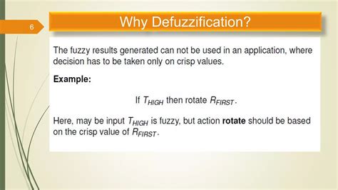 Defuzzification Pptx Science