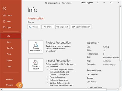 Spell Check In Powerpoint Customguide