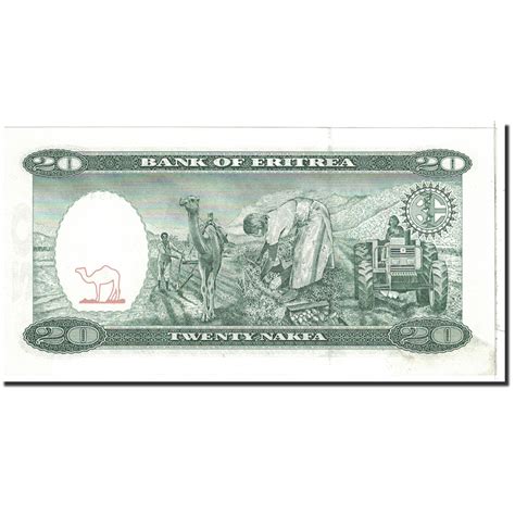 Banknote Eritrea Nakfa KM UNC