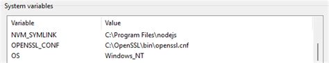 Openssl Config Failed Error System Library Fopen No Such Process In Appcelerator