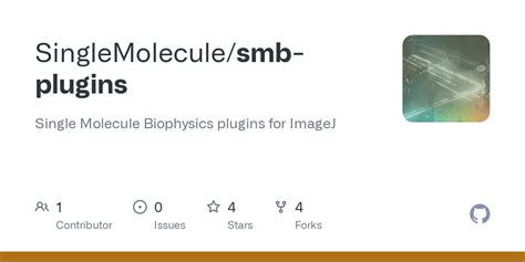 Github Singlemoleculesmb Plugins Single Molecule Biophysics Plugins
