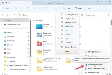 How To Disable Check Boxes On Windows 11