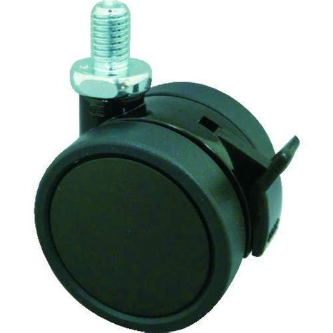 トラスコ中山 Trusco ねじ込み双輪キャスター エラストマー車輪 自在ストッパー付 φ50 M8 Tdes50 M8 送料無料 Coo7k4k E6o J86 オンライン