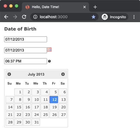 code master blog glimmer dsl for opal v0 6 0 hello date time