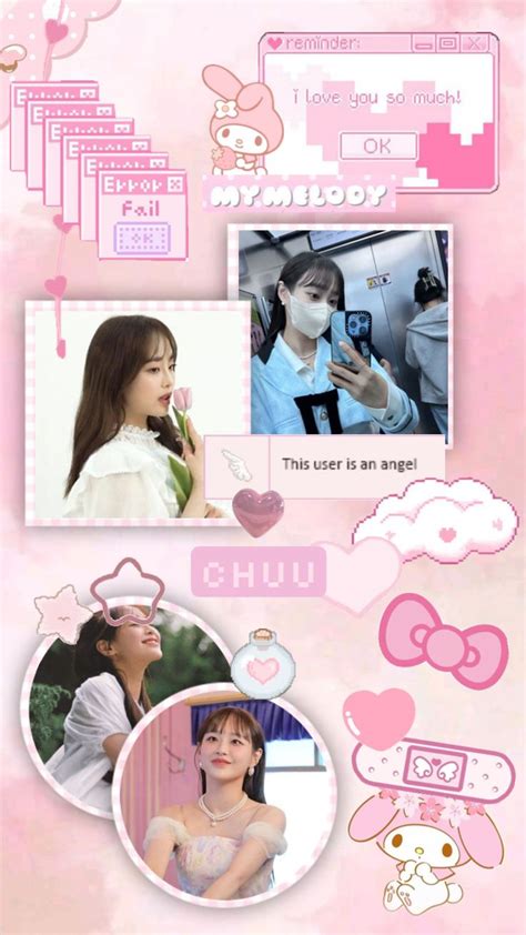 Chuu Loona Aesthetic Wallpapers Kpop Lockscreen Pink Korean Girls My