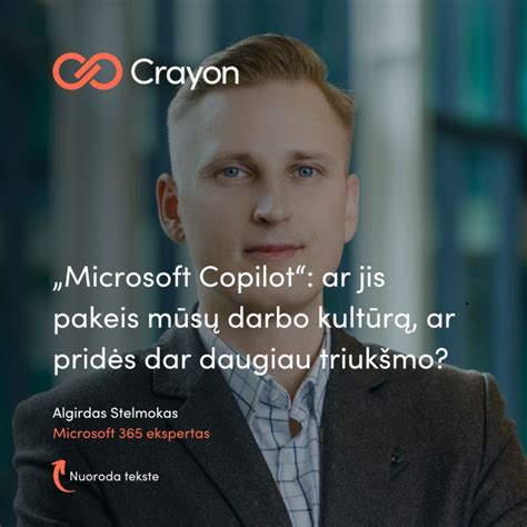 Microsoft365 Ai Copilot Produktyvumas Skaitmeninėtransformacija Crayon