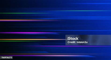 일러스트 추상 빛나는 네온 빛 효과 웨이브 라인 물결 모양 패턴 파란색 배경에 벡터 디자인 통신 기술 웹 또는 배너 배경을 위한 미래형 디지털 기술 0명에 대한 스톡 벡터